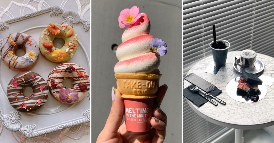 10 Cafes In Tokyo With Unique Menus - Black Desserts & Flower Donuts