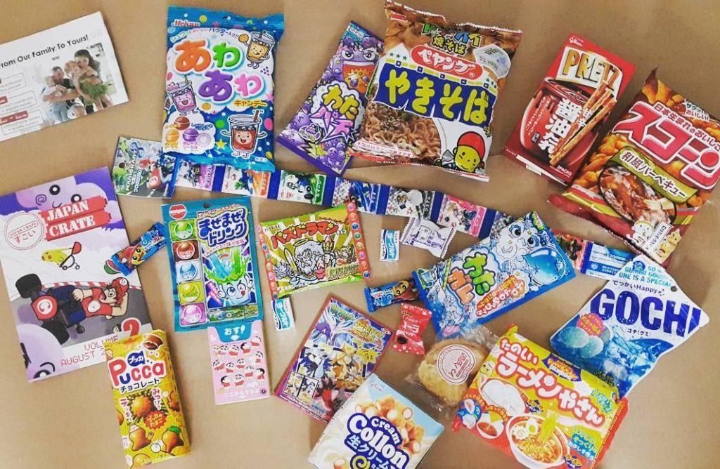 9 Japanese Snack Boxes With Free Shipping Worldwide