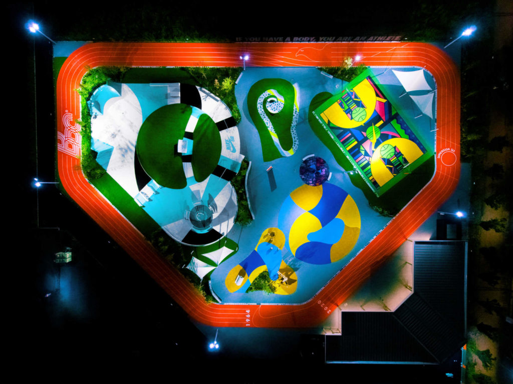 Nike Tokyo Opens Free Outdoor Playground With 6 Areas For Young & Old