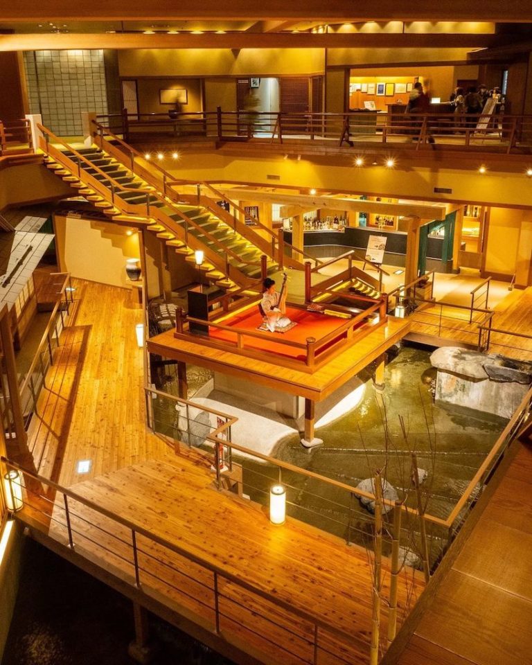 This Luxury Onsen Looks Just Like Demon Slayer "Infinity Castle" IRL