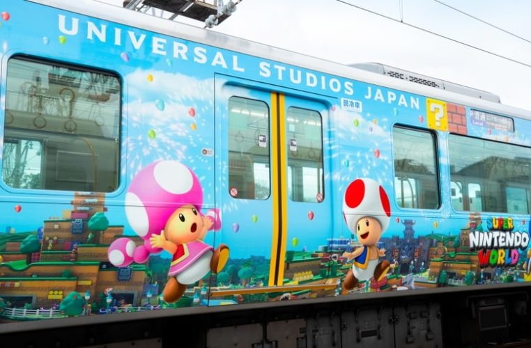 New Super Mario Train Will Take You To Universal Studios Japan