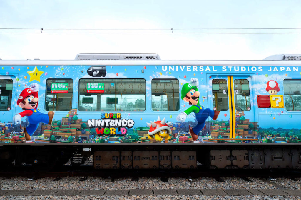 New Super Mario Train Will Take You To Universal Studios Japan