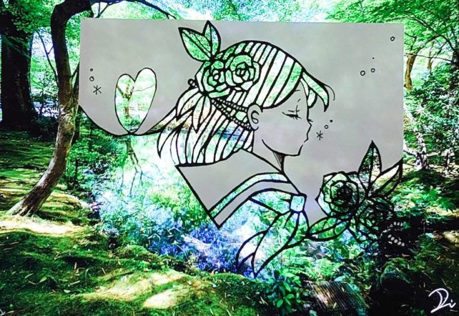 Japanese Papercutting Artist Takes Photos Of Her Paper Cut Art In Nature