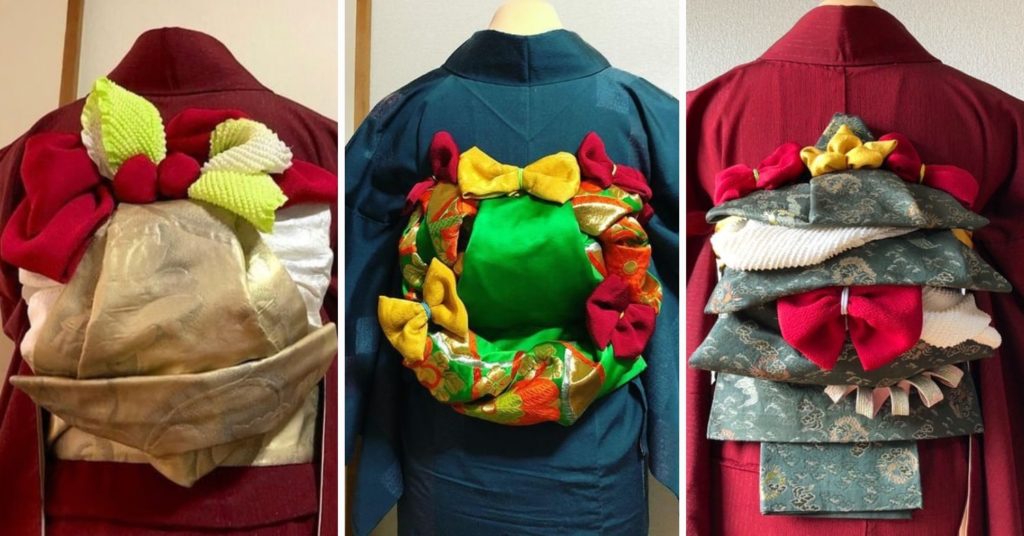 Kimono Dresser Mami Turns Obi Knots Into Works Of Art