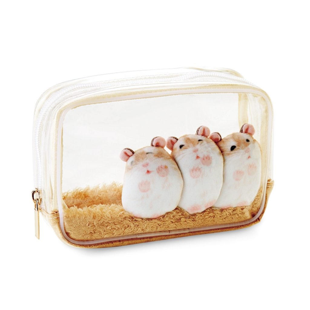 This Felissimo Hamster Pouch Is The Cutest Makeup Carrier Ever