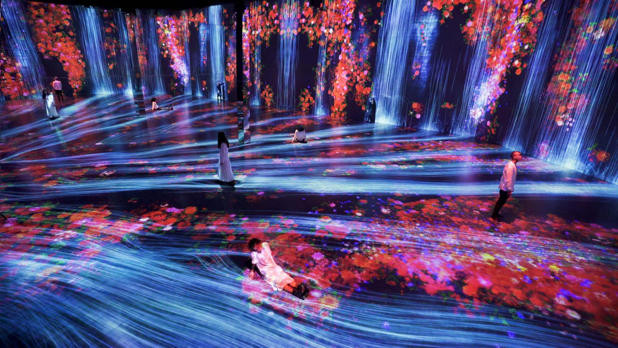 TeamLab Gives Kairakuen Garden A Beautiful Digitised Makeover