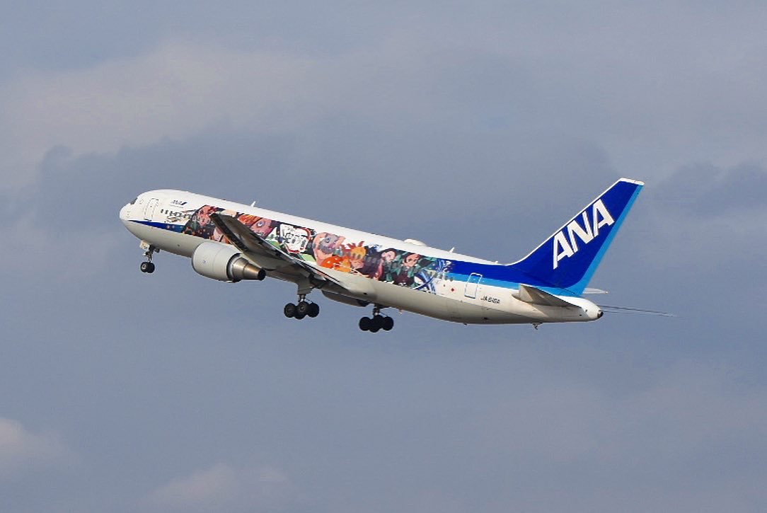 Demon Slayer Plane In Japan Takes Flight And Swoops Into Our Hearts