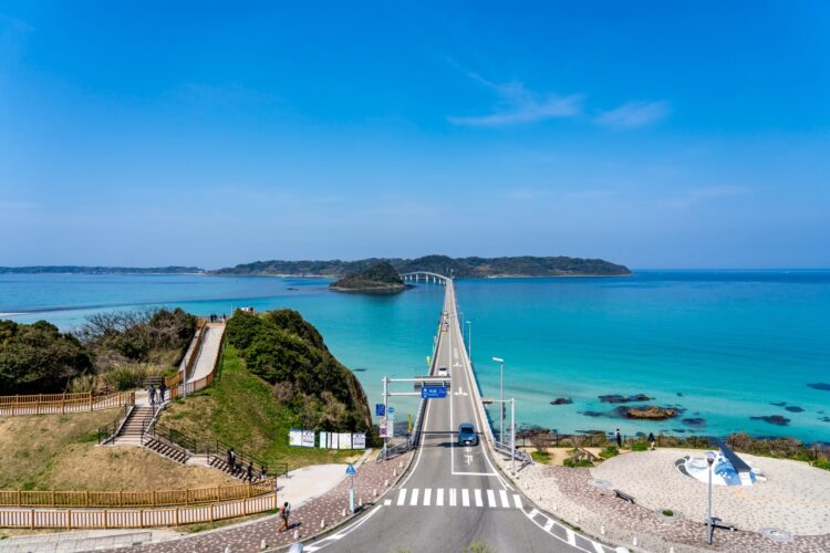 Tsunoshima Bridge: An Ocean Drive Through The Vast Turquoise Sea
