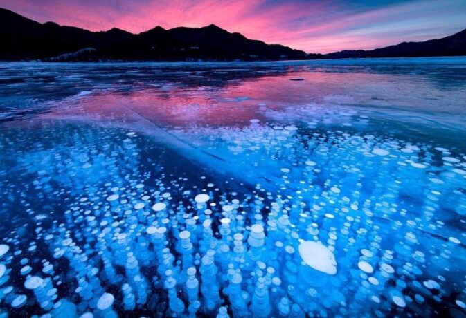Lake Nukabira: Frozen Air Bubbles & Bridge That Vanishes Every Summer